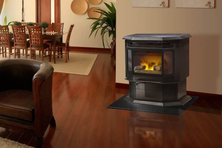 Classic Bay 1200 Pellet Stove By Quadra-Fire - Ebyland LLC